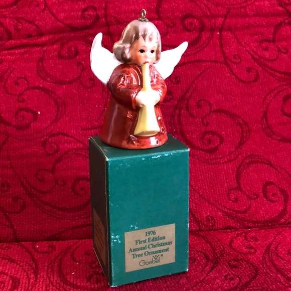 Goebel | Holiday | 976 First Edition Goebel Angel Bell Ornament | Poshmark